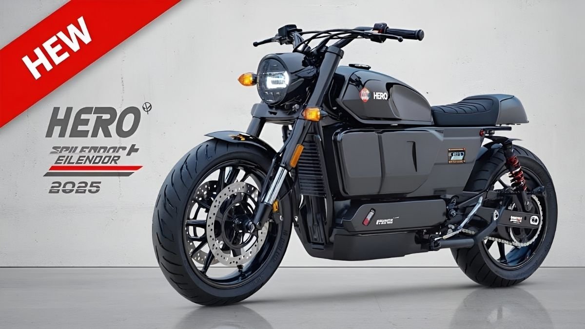 New Hero Splendor Electric Bike - 290km Range & 100km/h Top Speed at ...